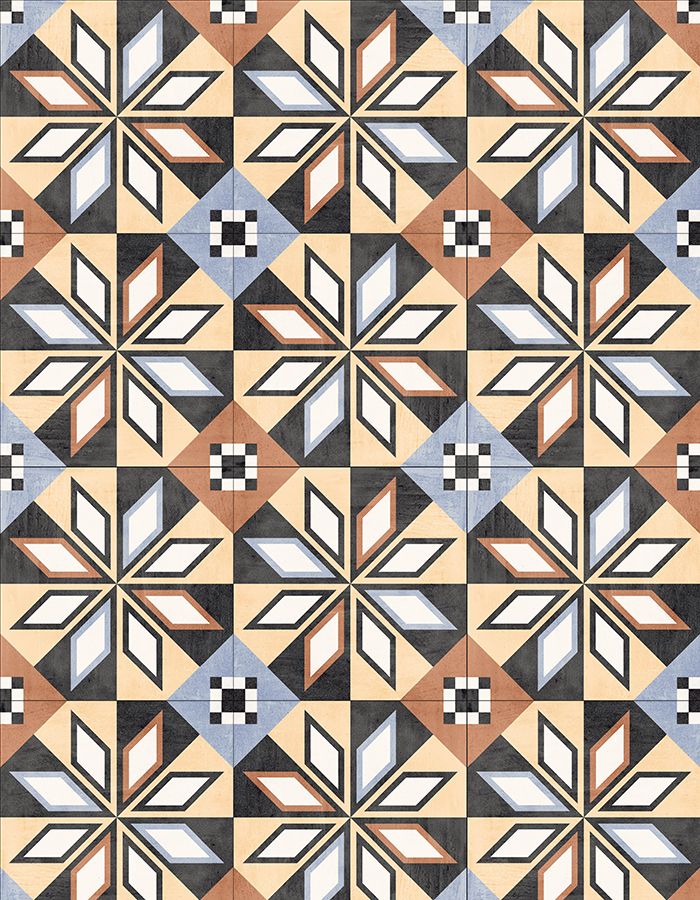 Patchwork Colors 01 - Piastrella in gres Ceramica Sant'Agostino